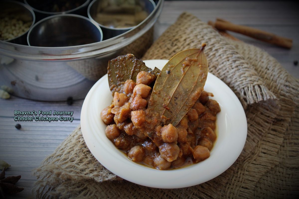 Chhole / Chickpea Curry – Bhavna's Food Journey