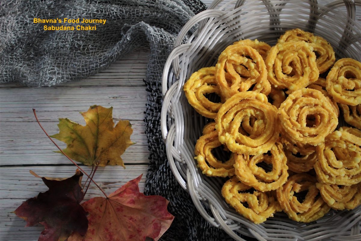 Sabudana (Tapioca) Chakri – Bhavna's Food Journey