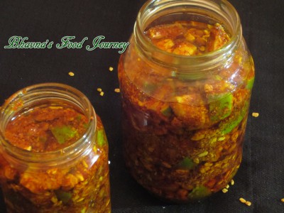 Chana Methi Mango Pickle – Bhavna's Food Journey