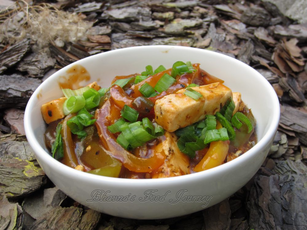Chinese Chilli Paneer – Bhavna's Food Journey
