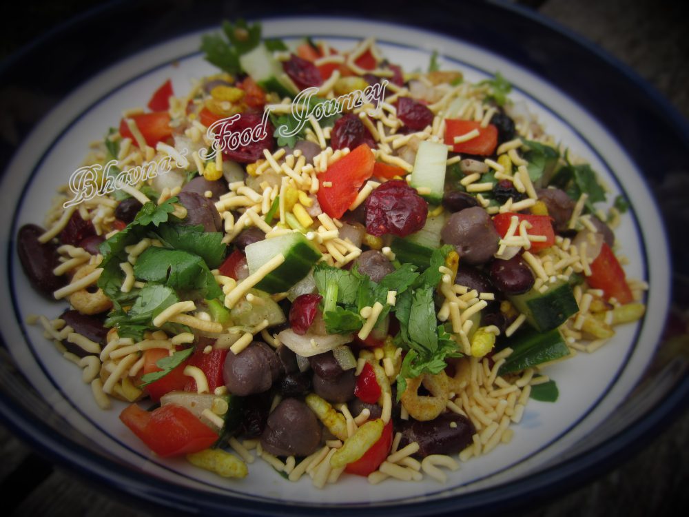 Mixed Bean Chat – Bhavna's Food Journey