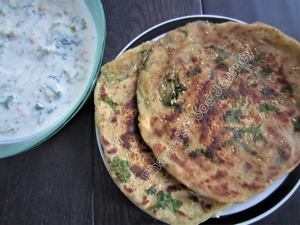 Stove Top Whole Wheat Paneer Aloo Kulcha – Bhavna's Food Journey