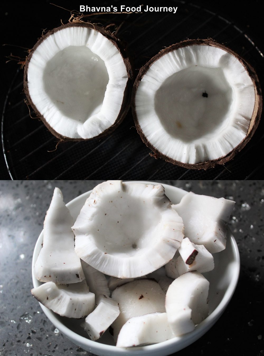 2 Easy Ways to Remove Coconut from Shell and Make Dried Coconut ...