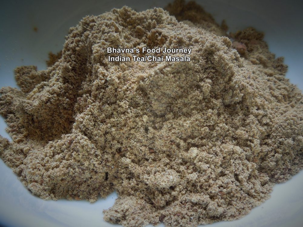 Indian Tea/Chai Masala Powder – Bhavna's Food Journey
