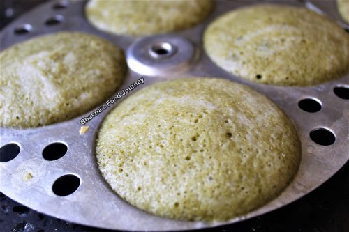 Soft Spinach Idli – Bhavna's Food Journey