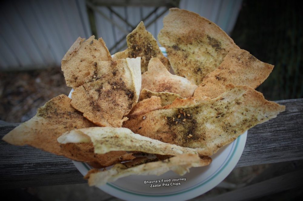Zaatar Pita Chips – Bhavna's Food Journey