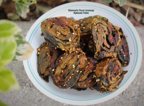 Palak Patra – Bhavna's Food Journey