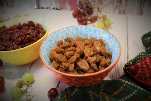 The Best Home-made Raisins – Bhavna's Food Journey
