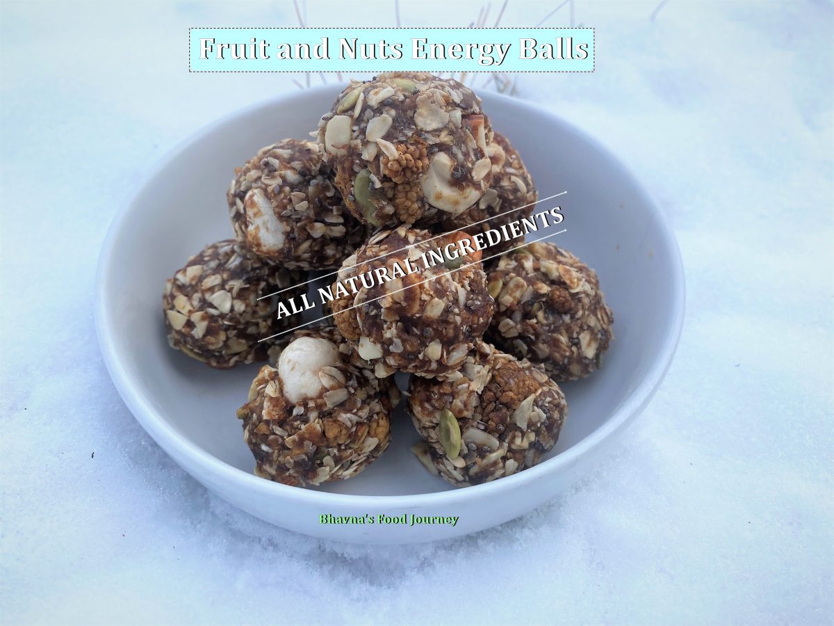 Fruit and Nuts Energy Balls (Video Recipe) – Bhavna's Food Journey